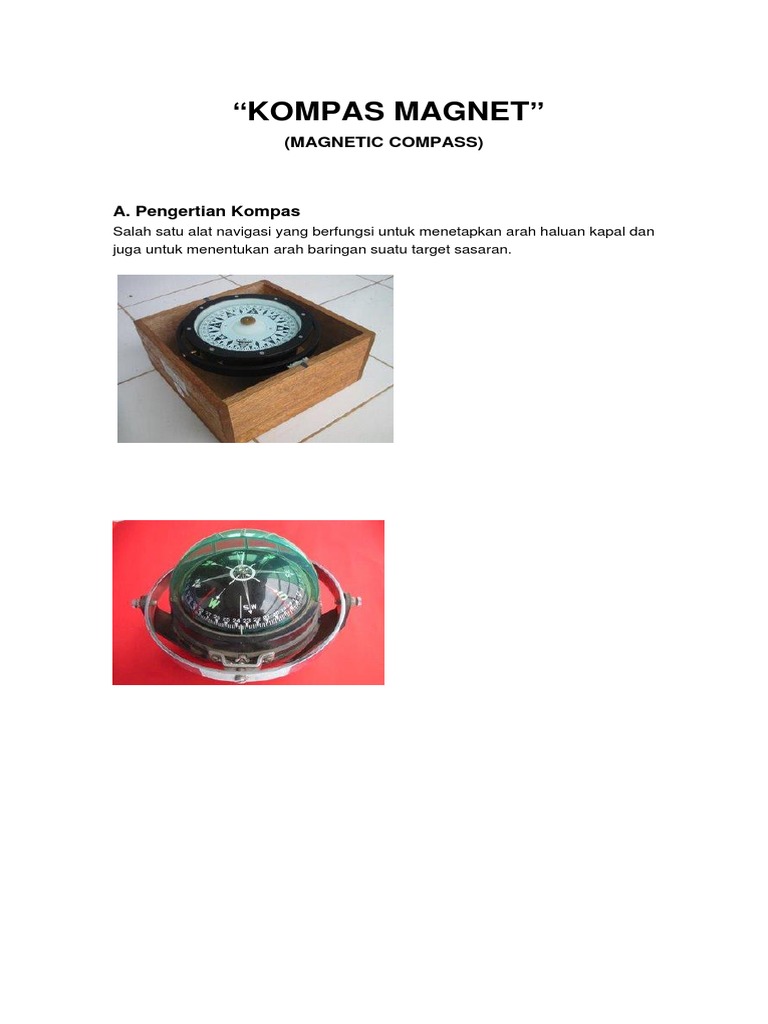Diktat Kompas Magnet 2 | PDF