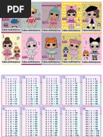 Tablas de Multiplicar Hello Kitty | PDF