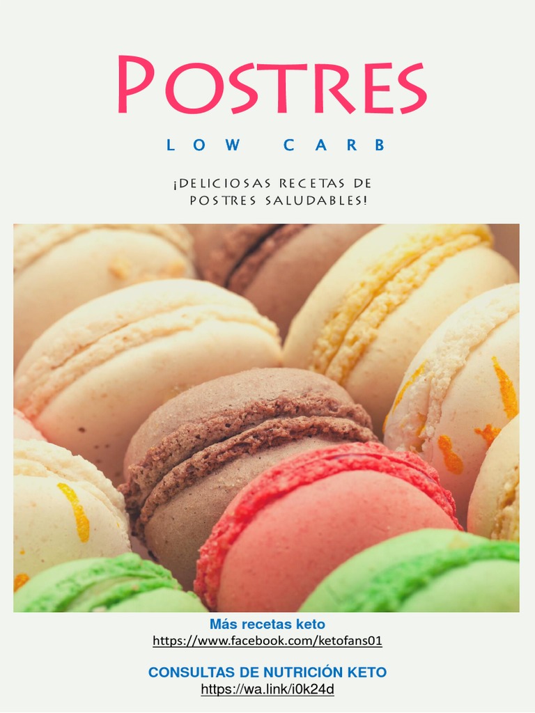 Postres Sabrosos | PDF | Postres | Magdalena