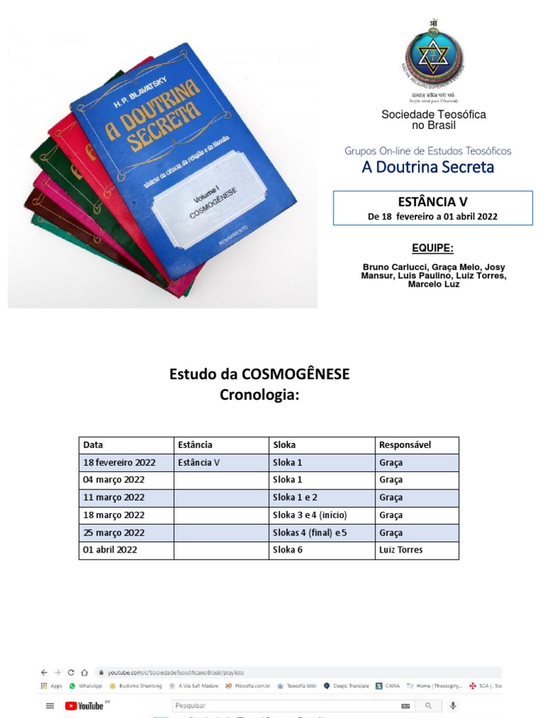 Estudo da Cosmogênese Teosófica | PDF | Anjo | Gottfried Wilhelm Leibniz