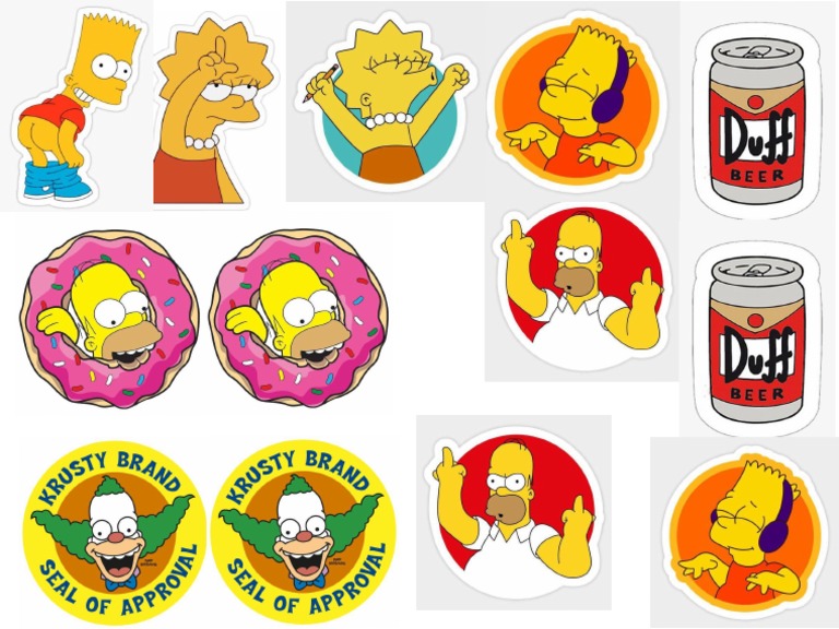 Stikers Simpson | PDF
