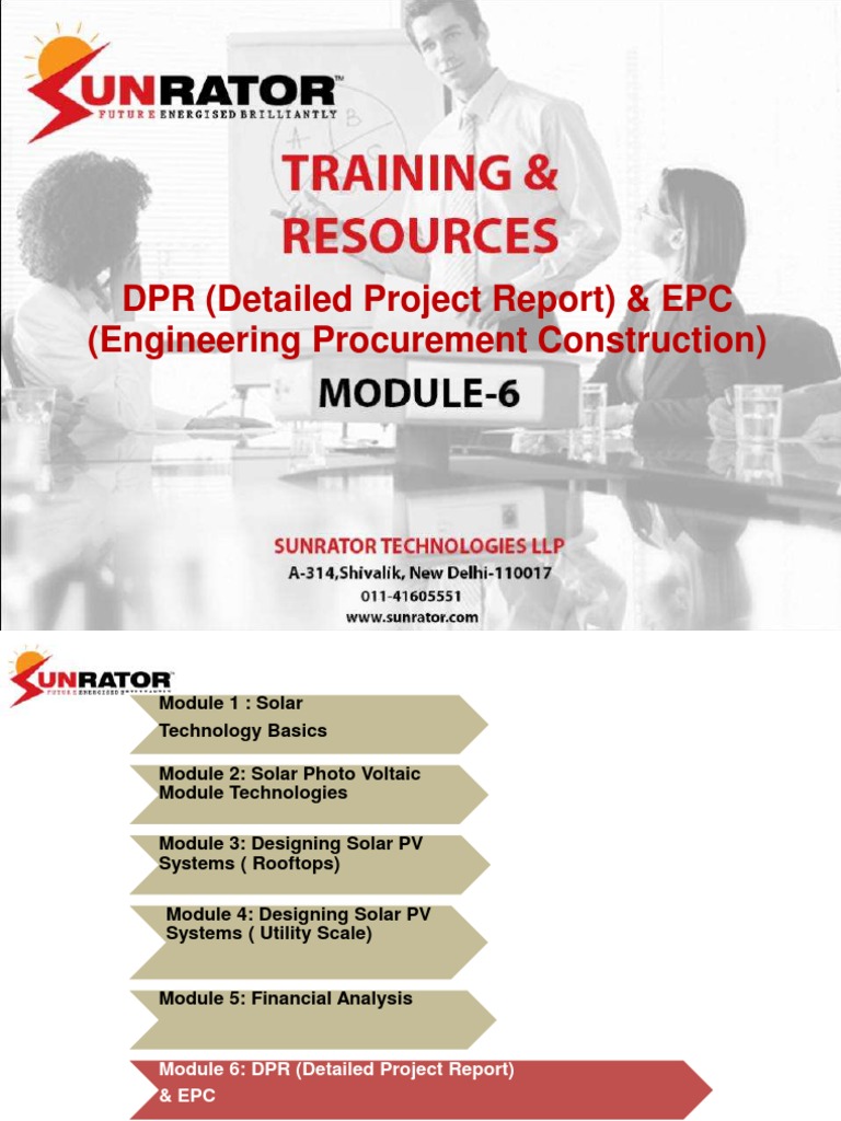 Module6-Detailed Project Report and EPC | Download Free PDF ...