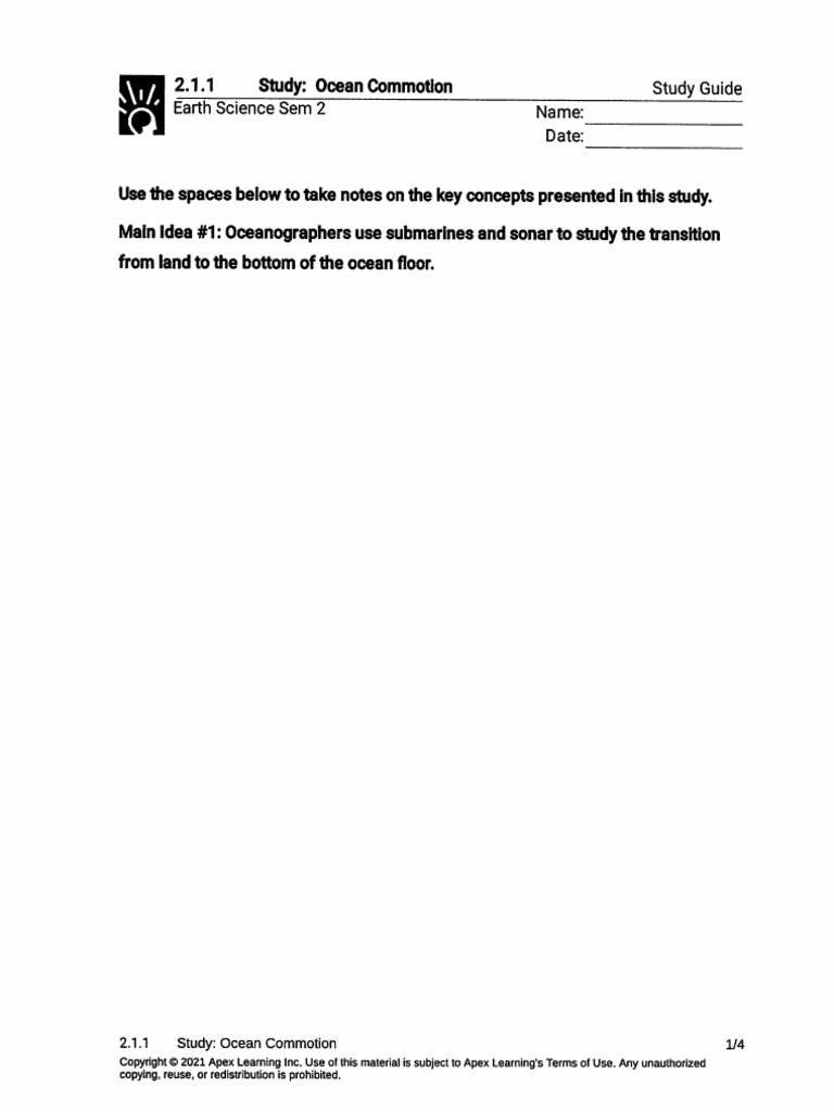 Earth Sci 2 SG Unit 2 | PDF