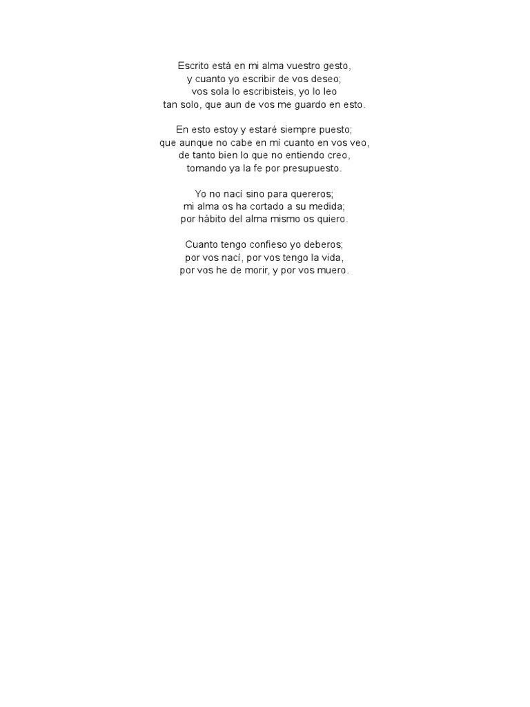 Poema para Analizar PDF | PDF