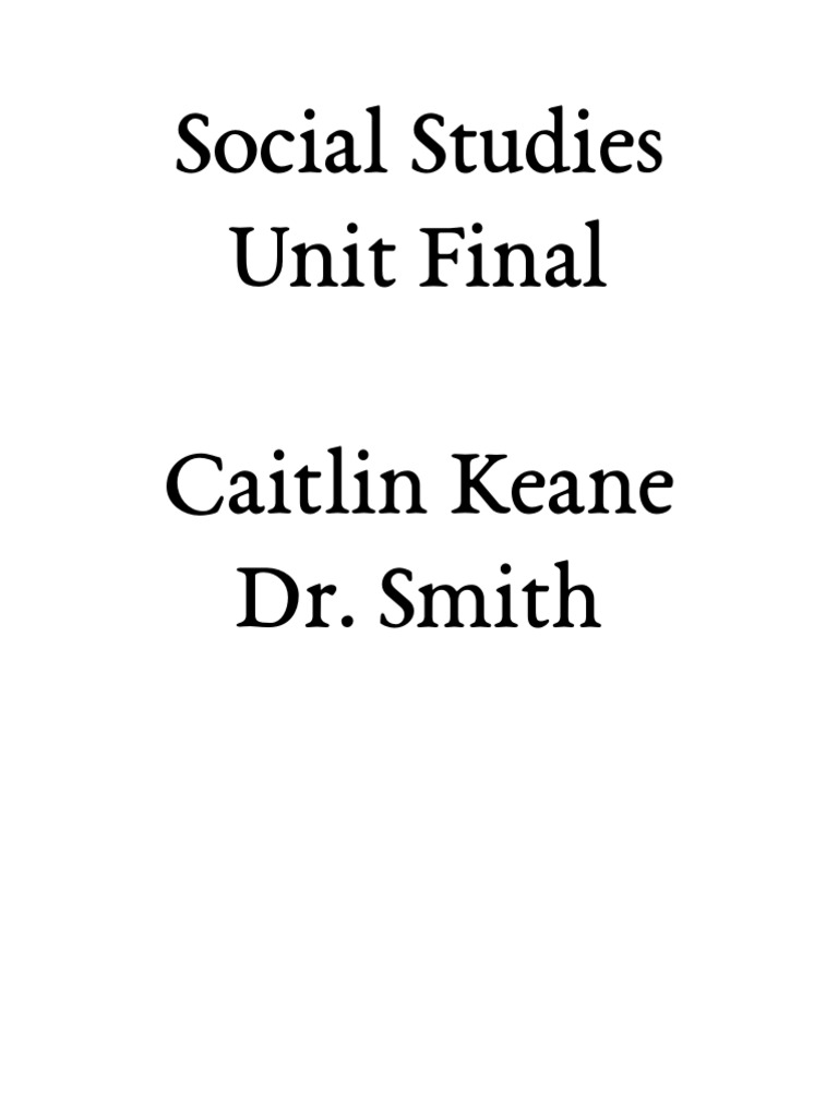 Unit Final | PDF | Worksheet | Teachers