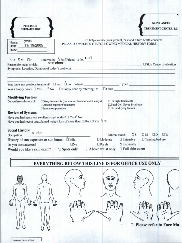 Dermatology Physical | PDF