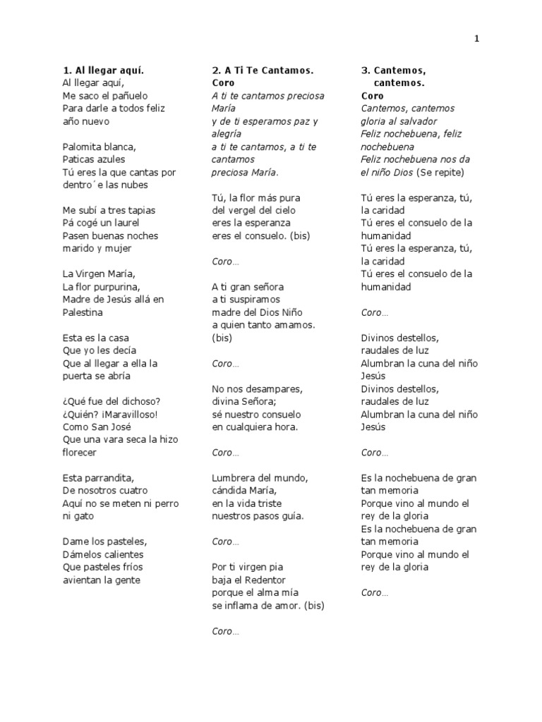 Parranda Navideña PDF | PDF | María, madre de Jesús