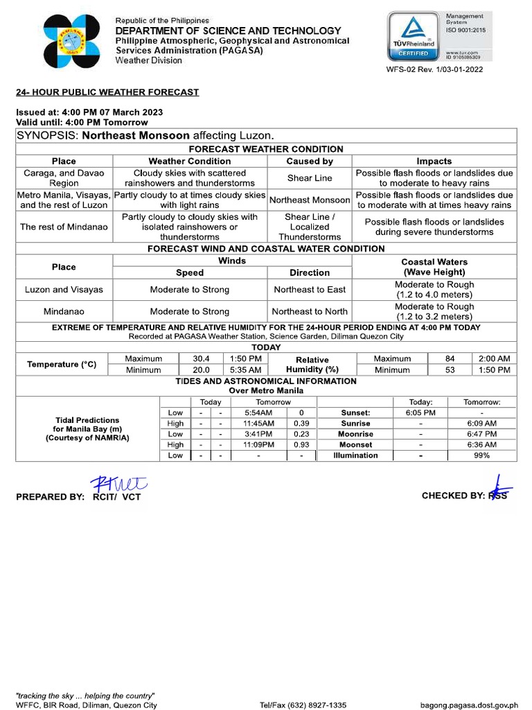 Tagalog News Report Script | PDF