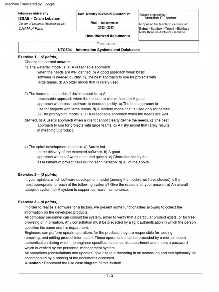 Utc504 PDF | PDF | Software Engineering | Computing