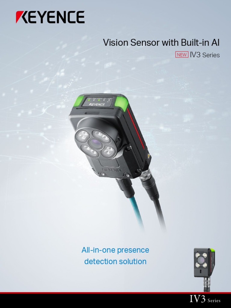 Vision Sensor With Built-In AI: All-In-One Presence Detection Solution ...