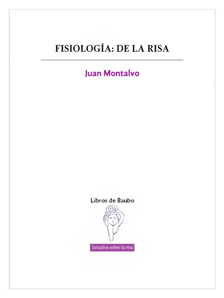 Fisiologia: de La Risa: Juan Montalvo | PDF