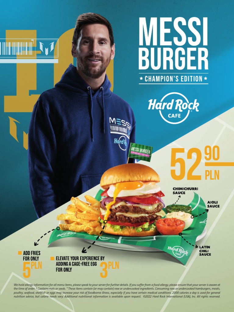 Messi Burger ENG | PDF