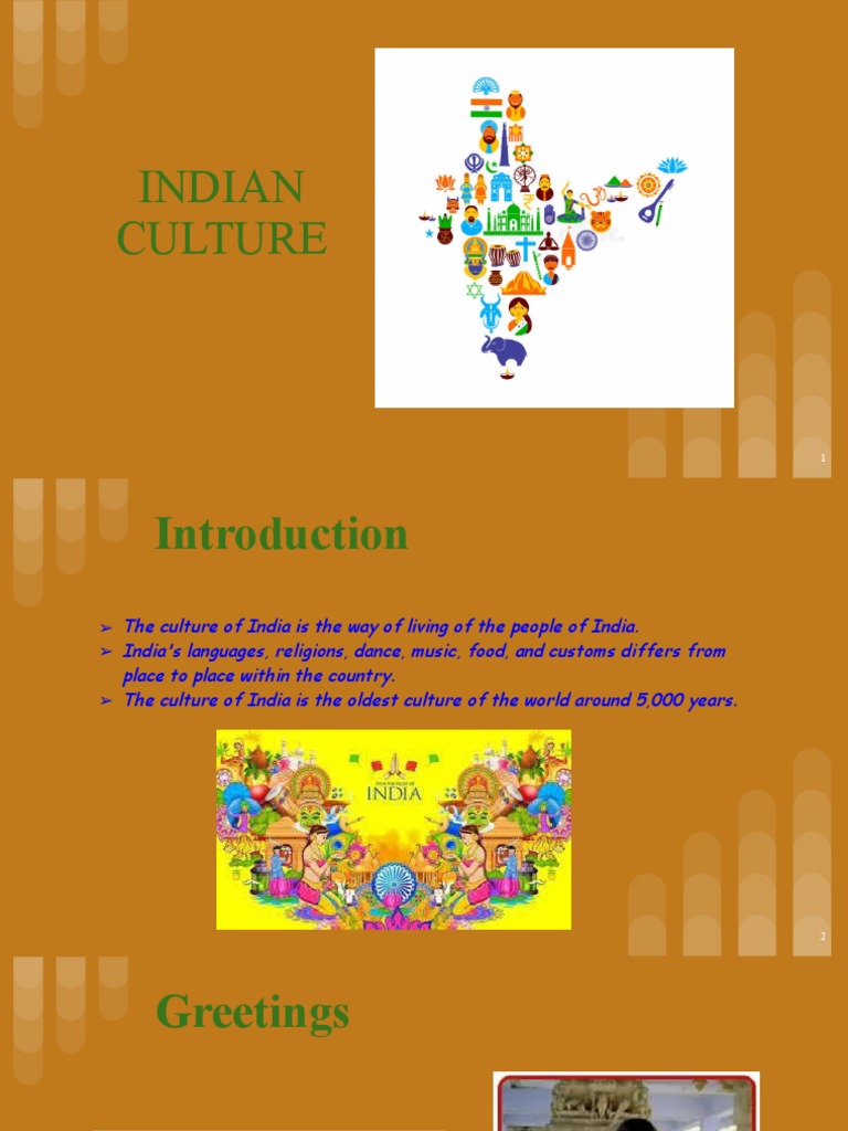 Indian Culture Presentation | PDF