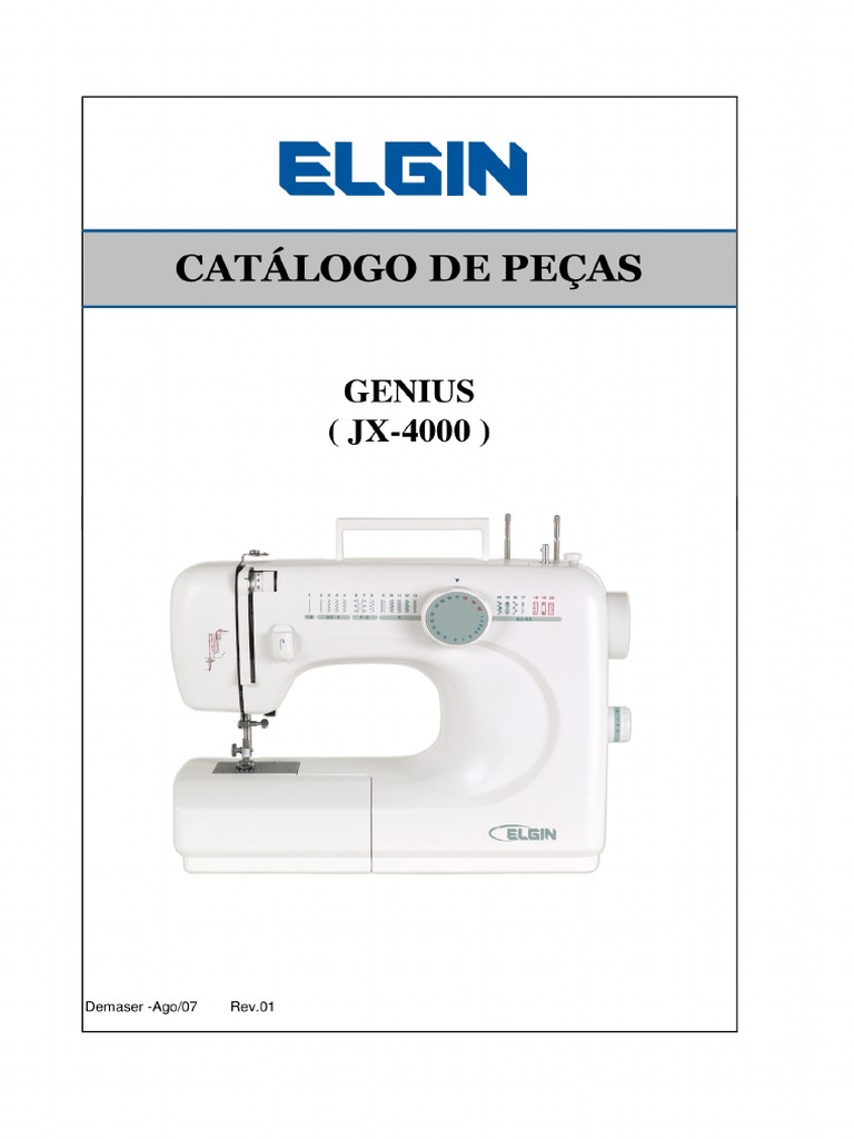 DOMÉSTICA-ELGIN-GENIUS-JX-4000 | PDF