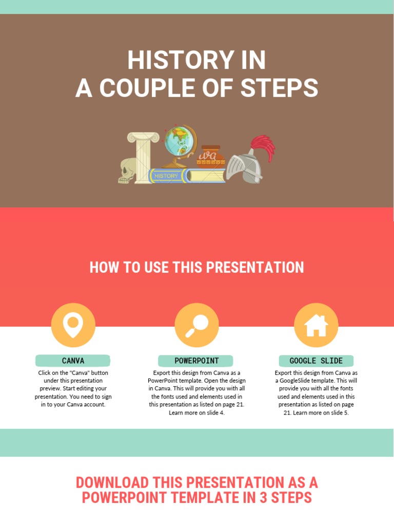 Copy of Brown Colorful Illustrated History Infographic | PDF ...