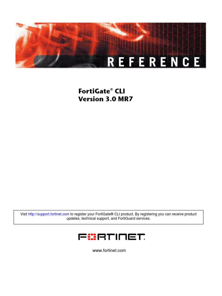 FortiGate CLI Reference | Command Line Interface | Session Initiation ...