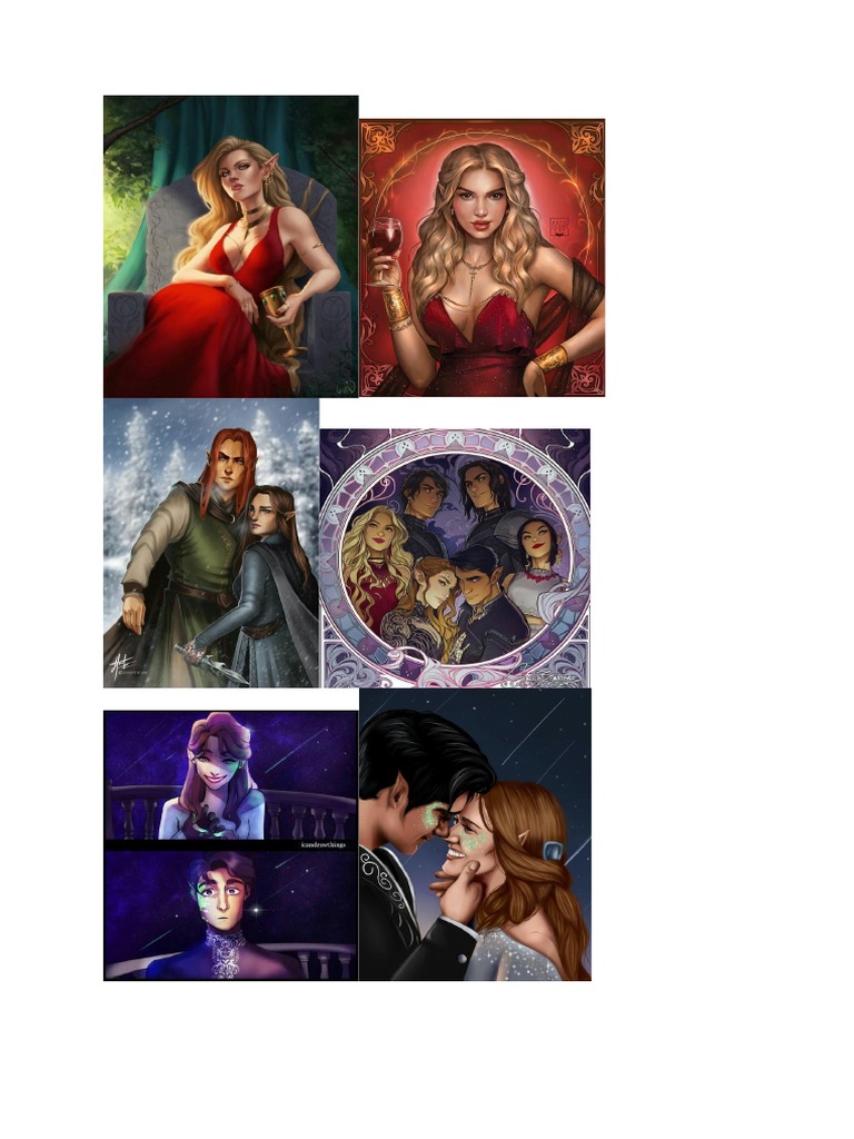 Acotar Fanarts-3 PDF | PDF