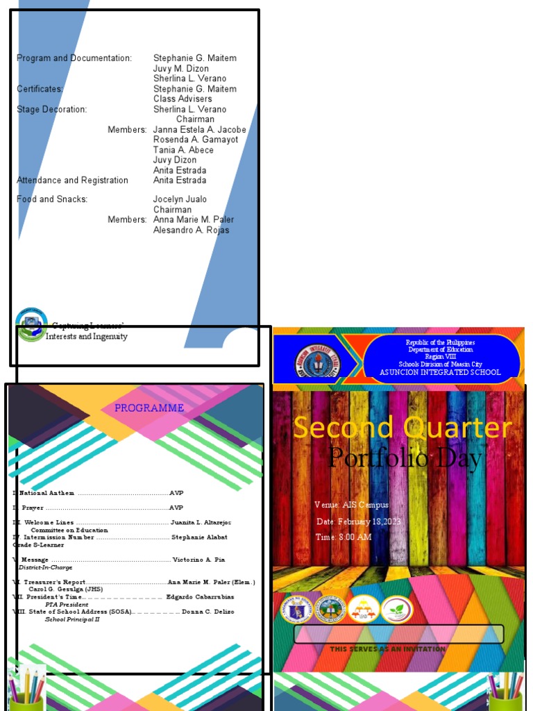 Program - Portfolio Day | PDF