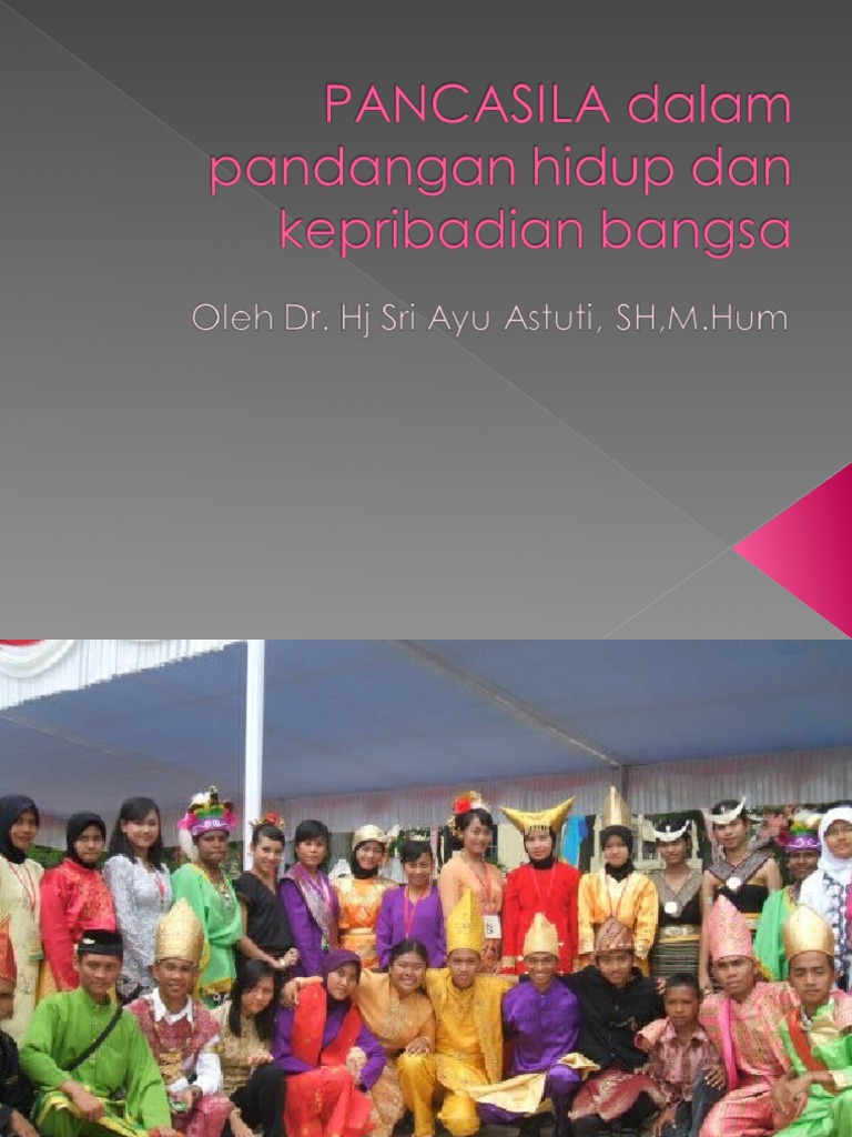 Pancasila Dalam Pandangan Hidup Kepribadian Bangsa | PDF