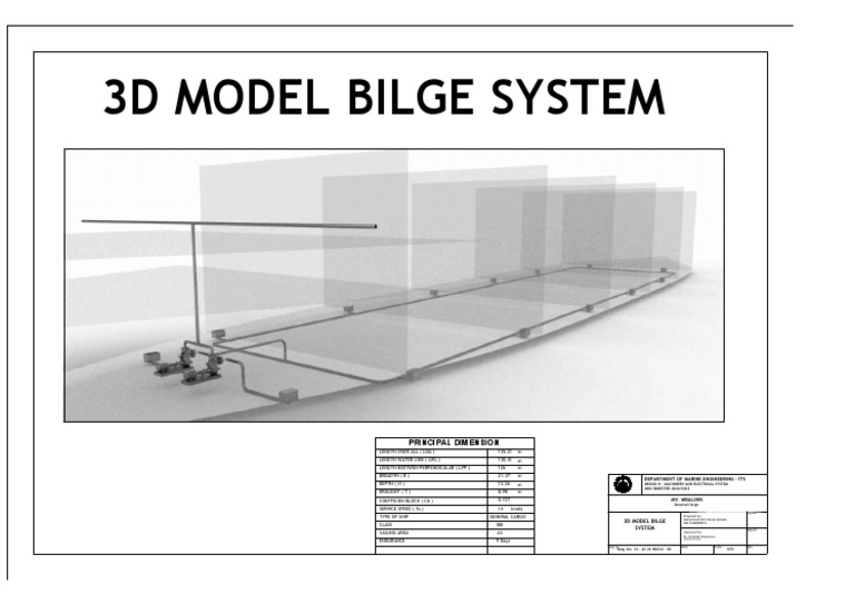 3D Model Bilge System | PDF | Transport | Freight Transport