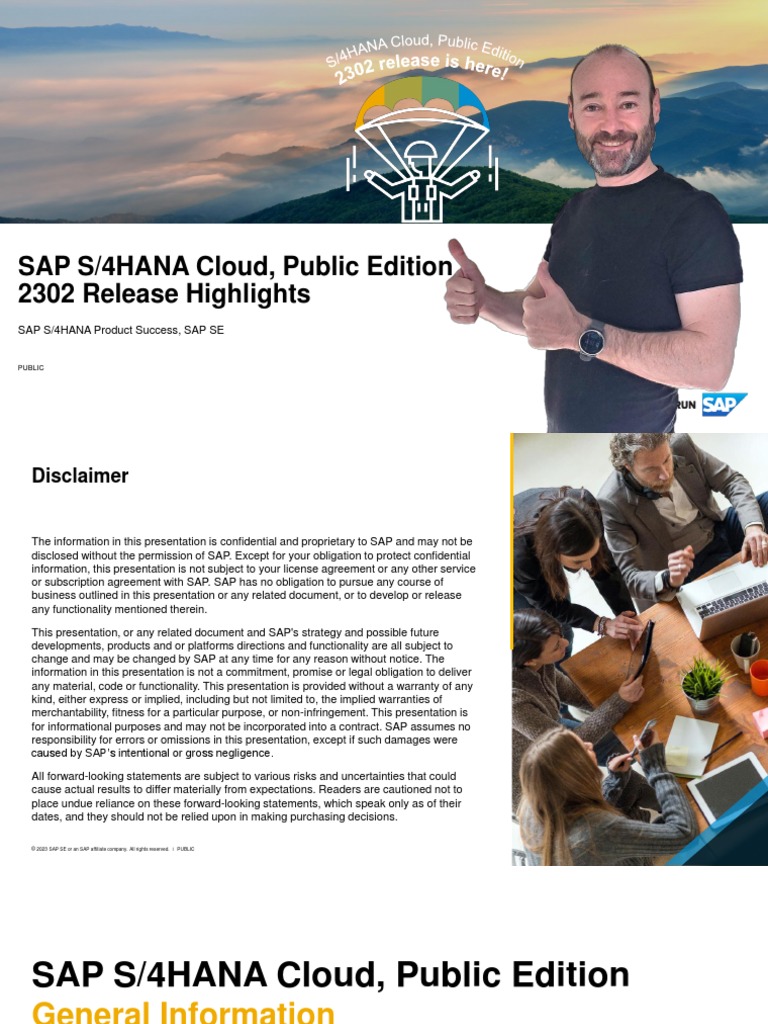 SAP S4HANA Cloud, Public Edition | PDF | Cloud Computing | Banks