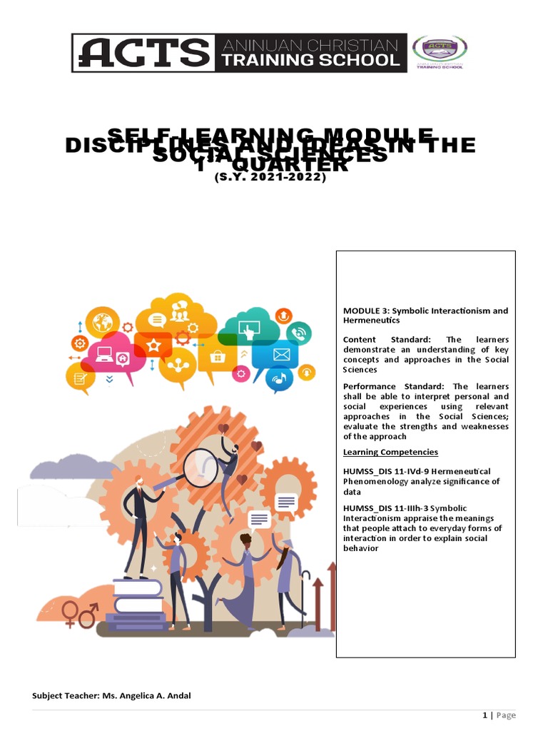 DISS - 1ST 3 Interpretative Social Science | PDF | Hermeneutics ...