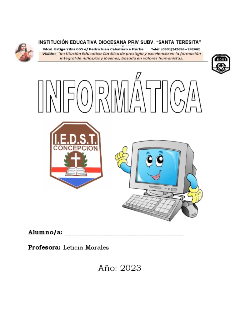 Informática Primer Grado | PDF | Informática | Bienes manufacturados