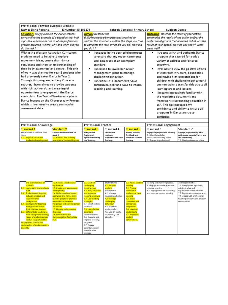 Sao - Evidence Set 2 - Teaching Notation | PDF | Curriculum ...