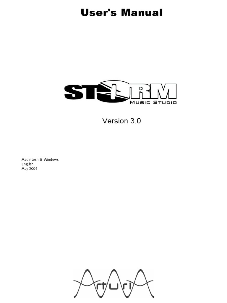 Storm 3 Env 3 | PDF | Installation (Computer Programs) | Cursor (User Interface)