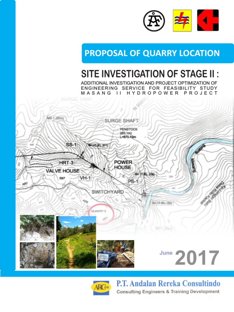Proposal Quarry | PDF | Limestone | Minerals