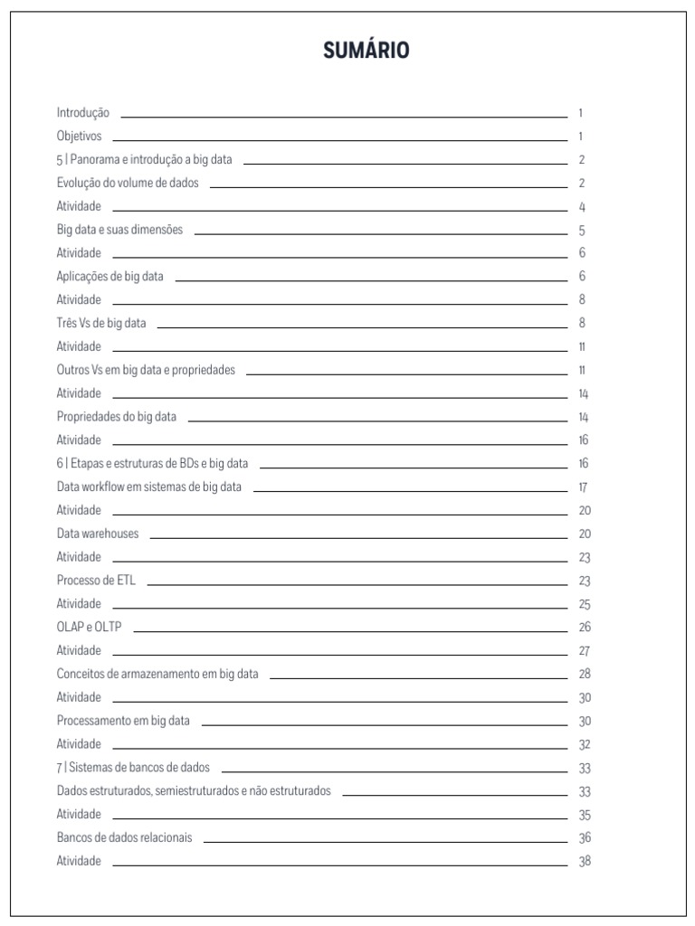 Apostila Data Mining 2 | PDF | Armazém de dados | Big Data