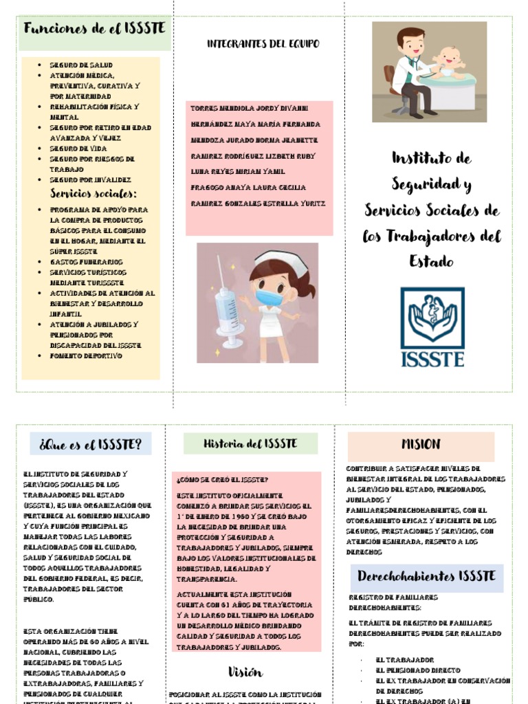 Triptico Issste | PDF