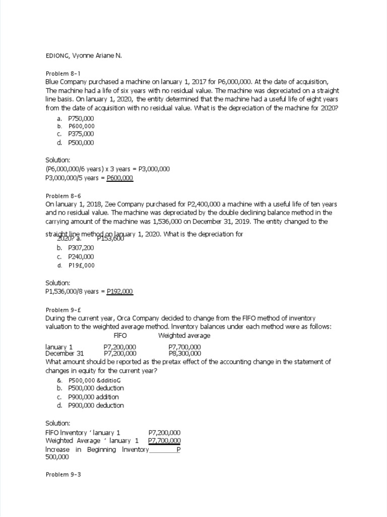 PDF Intermediate Accounting Volume 3 Valix | PDF | Net Income | Expense