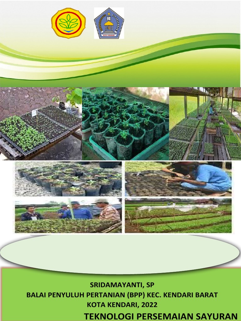 Buklet Persemaian Sayuran | PDF | Teknologi & Rekayasa