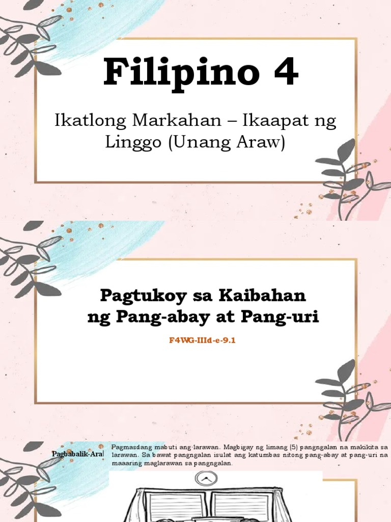 Filipino 4 Pagsusuri Kung Opinyon O Katotohanan Ang Isang Pahayag | PDF