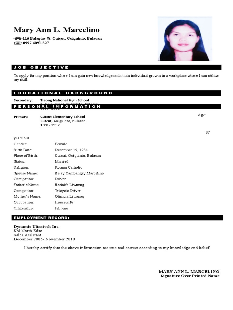 Mary Ann L. Liwanag | PDF