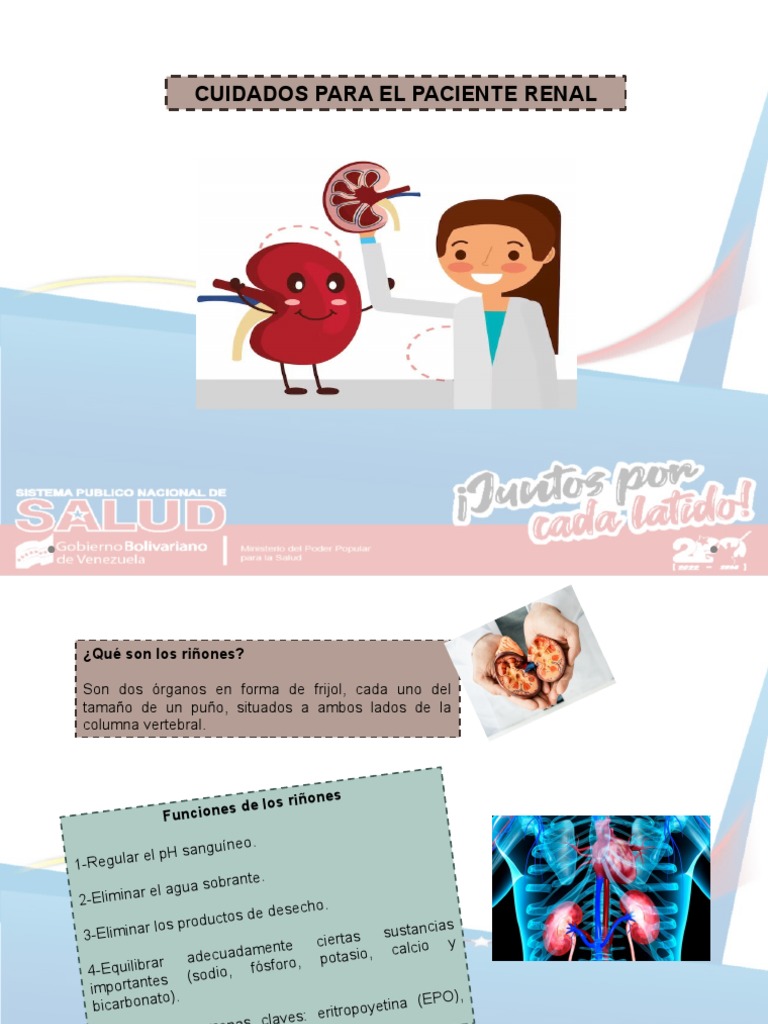 Cuidado para El Paciente Renal | PDF | Enfermedad renal crónica ...