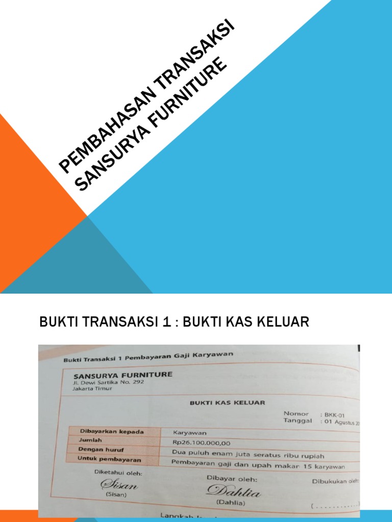 Accounting Transactions Summary | PDF