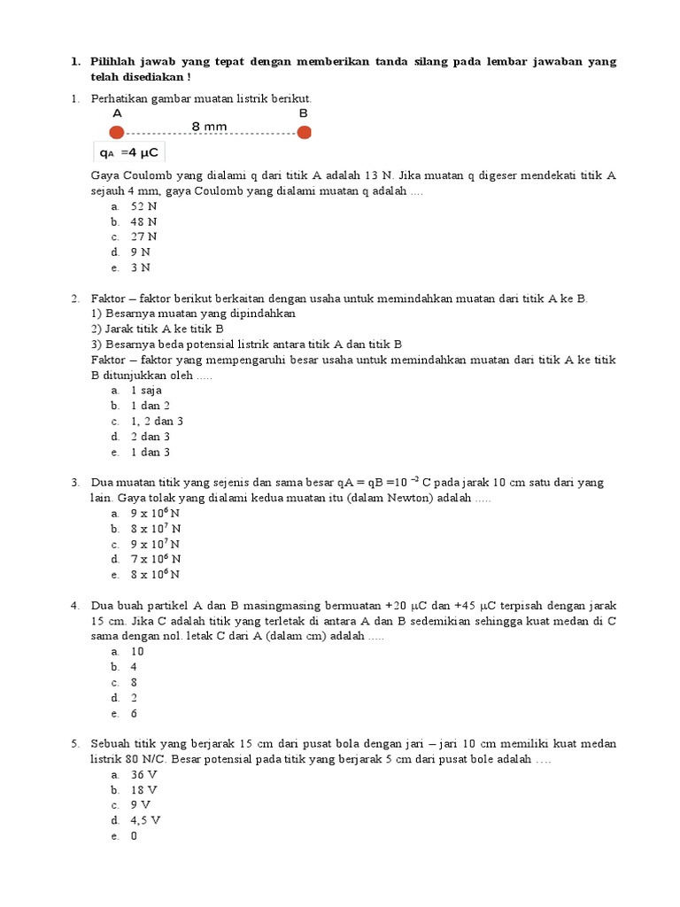 Pas Fisika Xii 2022-2023 | PDF