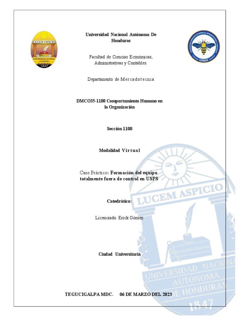 Actividad 05 Comportamiento Humanoenla ORG | PDF