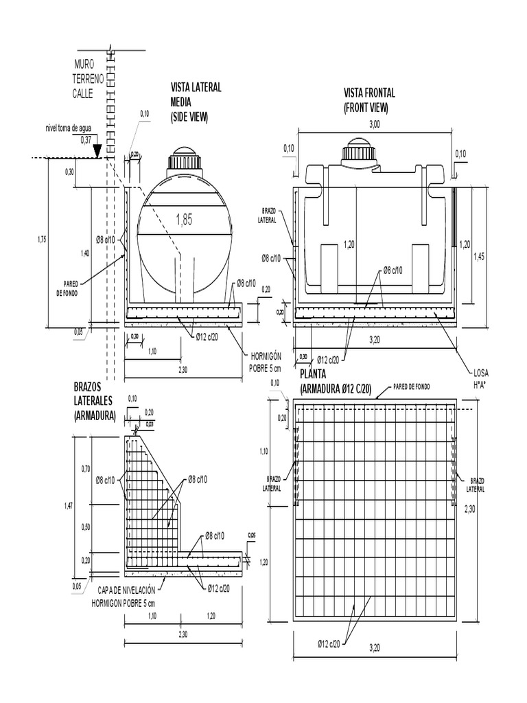 Tanque 5000 Litros (Base) | PDF