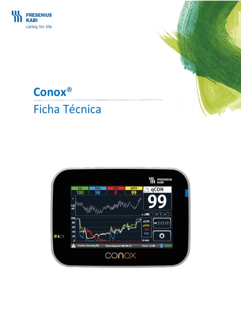 Ficha técnica Monitor Conox 2.0 | PDF