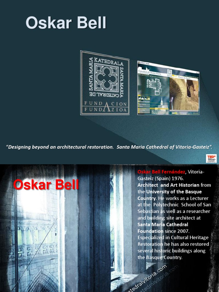 Oskar Bell: Santa Maria Cathedral Restoration | PDF