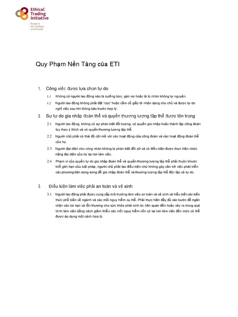 ETI Base Code - Vietnamese PDF | PDF