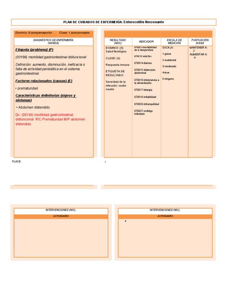 PLACE Enterocolitis Necrosante | PDF | Inmunología | Cuidado de la salud