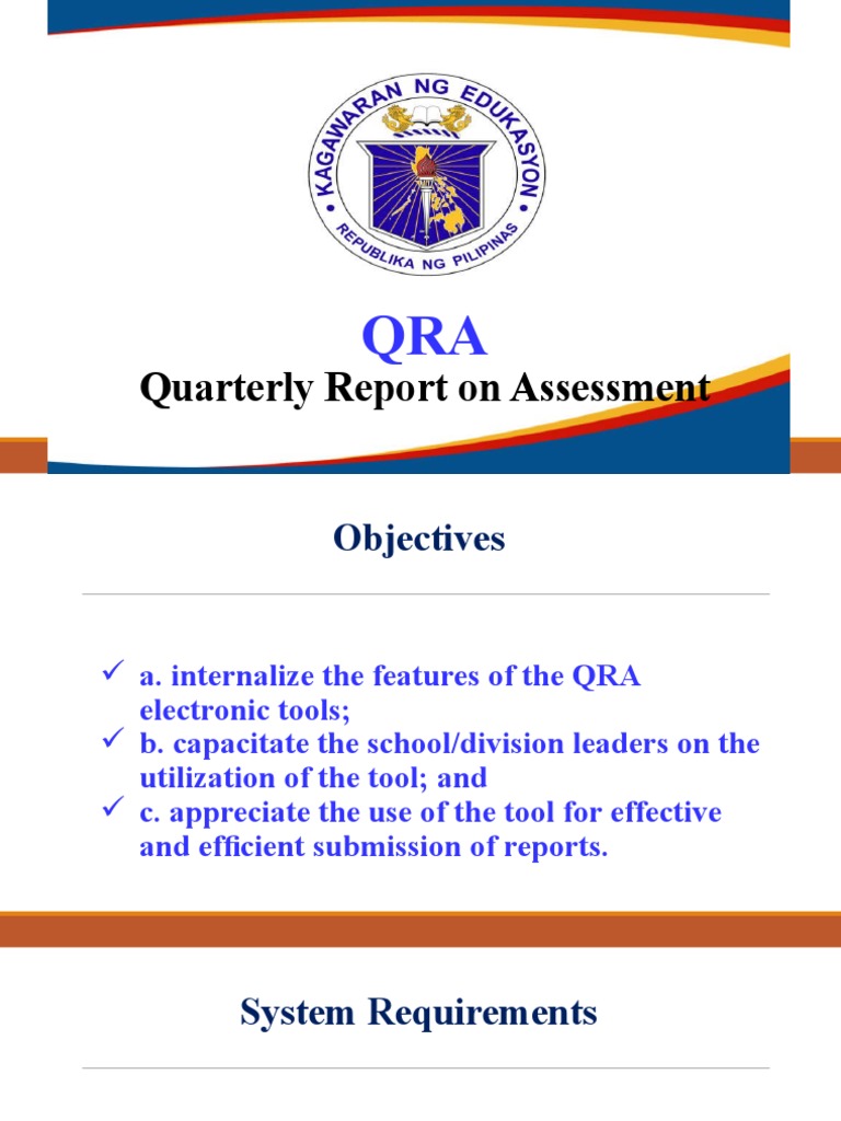 QRA Tool Utilization in DepEd Reports | PDF | Microsoft Excel | Computing