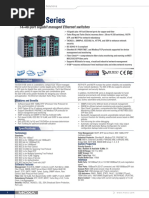 Raisecom - RAX700 Series Datasheet | PDF | Network Switch | Ethernet