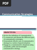 7 Types of Communicative Strategies | PDF | Nonverbal Communication ...