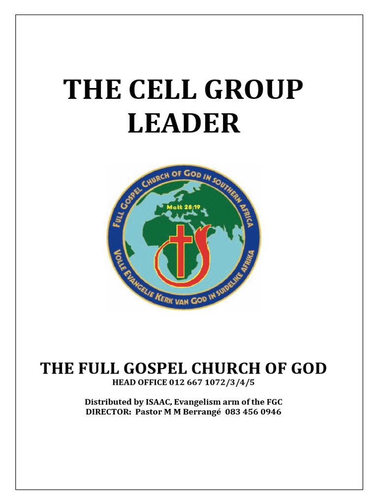 Cell Group Leader PDF | PDF | Prayer | Jesus