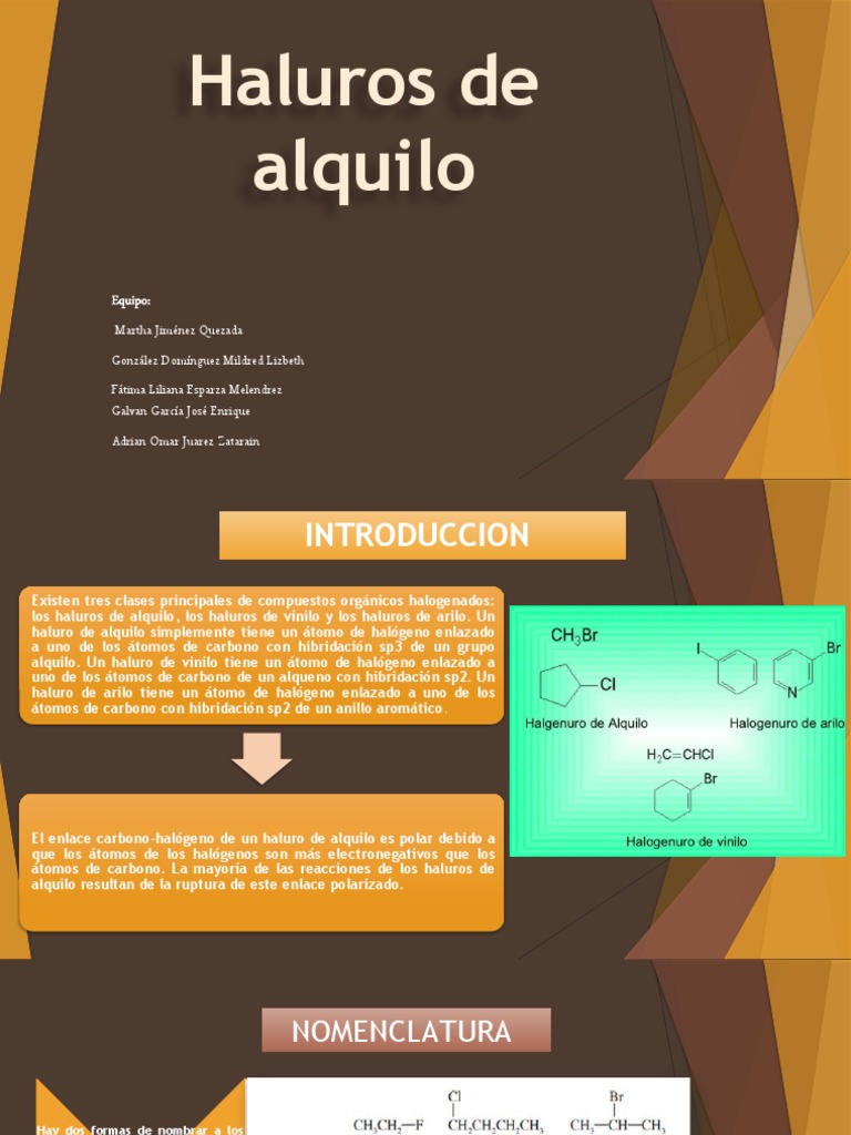 Exposicion Haluros de Aquilo | PDF | Fuerza intermolecular | Química Física